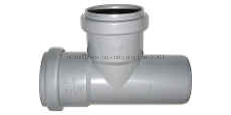PVC T-idom - Szennyvízelvezetés